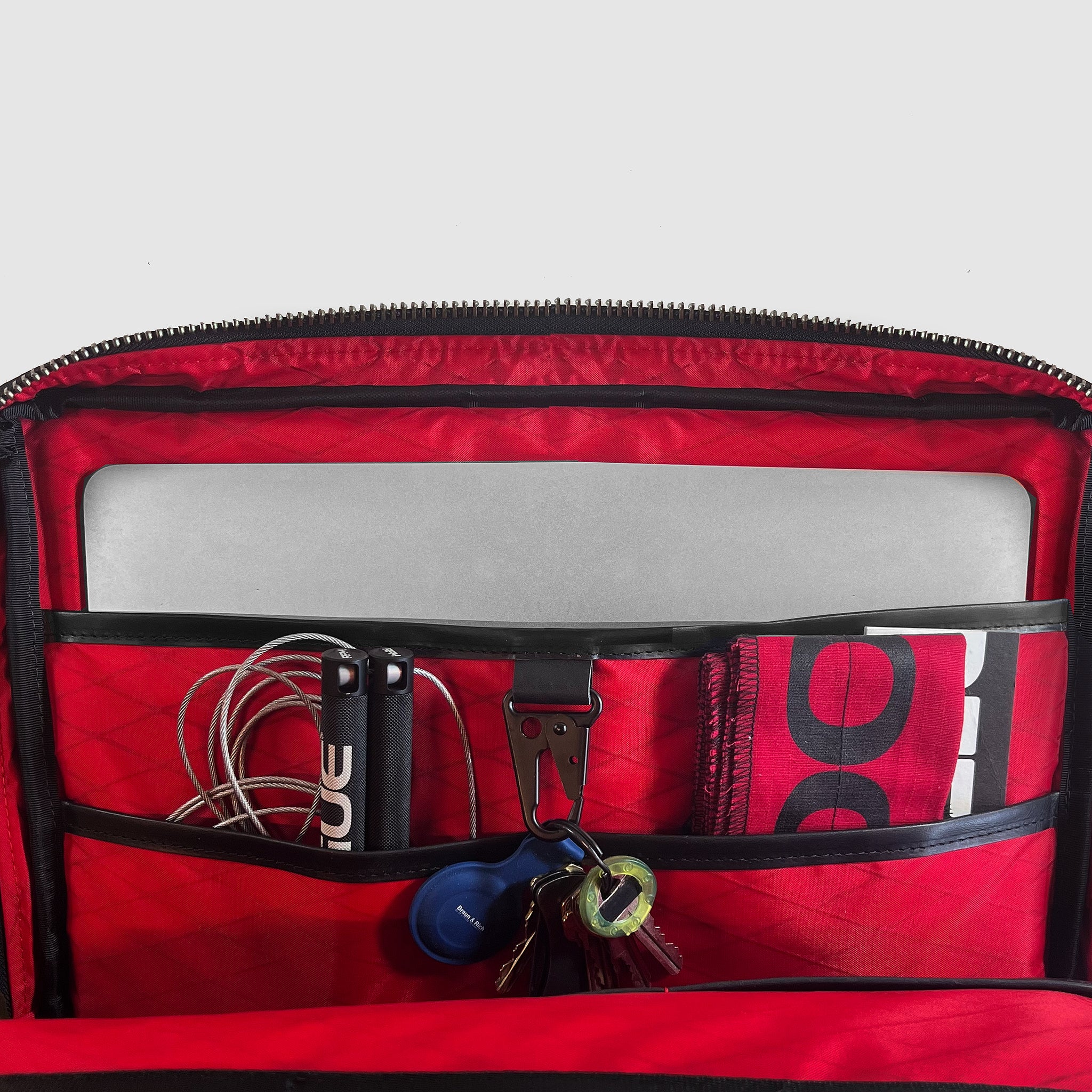 Slim Briefcase | Horween Austin Calf Leather x Redrum X-PAC™ | Ships i ...