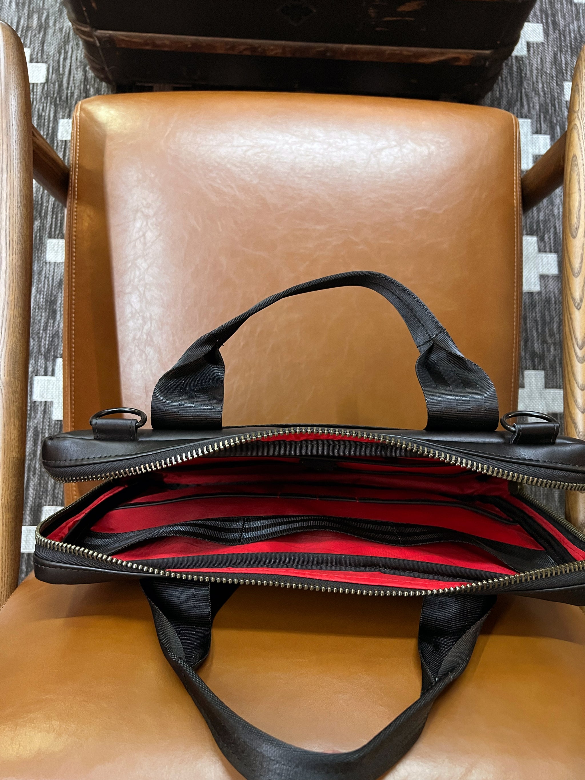 Slim Briefcase | Horween Austin Calf Leather x Redrum X-PAC™ | Ships i ...