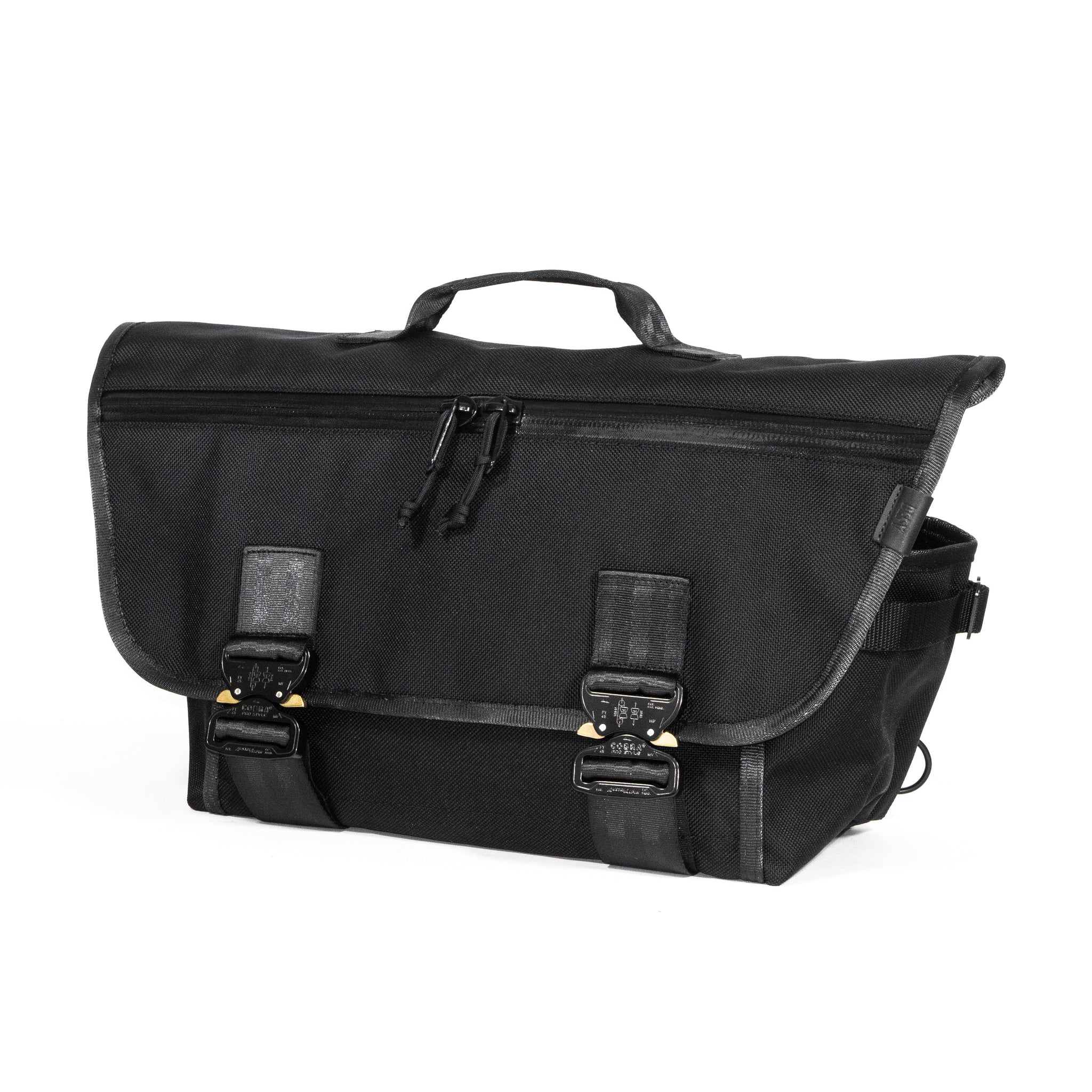 Recon Mashup Messenger Bag | Black Ballistic Nylon – DEFY