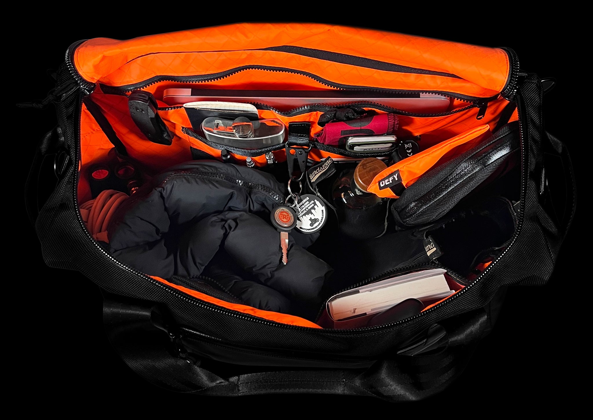 The Rover Backpack 'Fire Edition' Ballistic Nylon x ECOPAK™ EPX Blaze ...