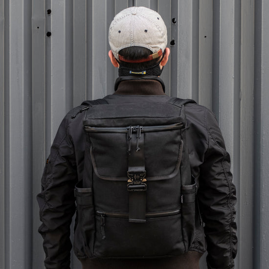 Menace Backpack 2.0 | Black TexWax™ Waxed Canvas – DEFY